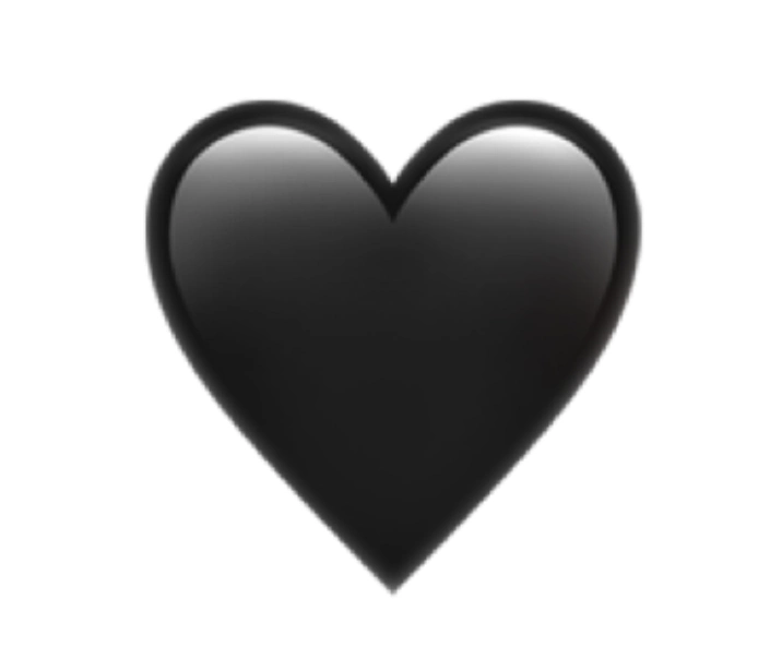 Black Heart Emoji Copy And Paste - 🖤 (U+1F5A4)